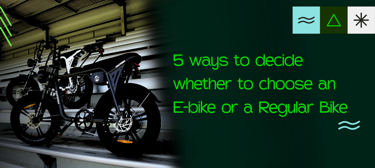 Ebike vs Normal Bike – Ride Electric