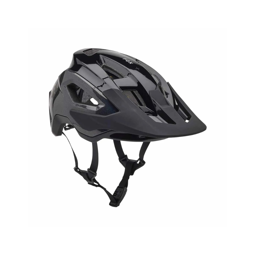Fox Speedframe Pro Lunar Helmet, AS Black – Ride Electric