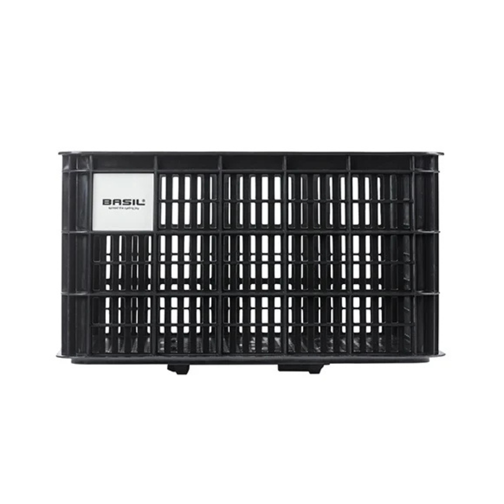 BASIL BICYCLE CRATE MIK L 40L BLACK – Ride Electric