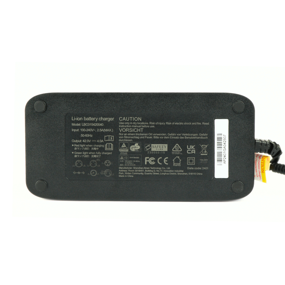 Smartmotion Hypersonic Neo 36 Volt Charger – Ride Electric